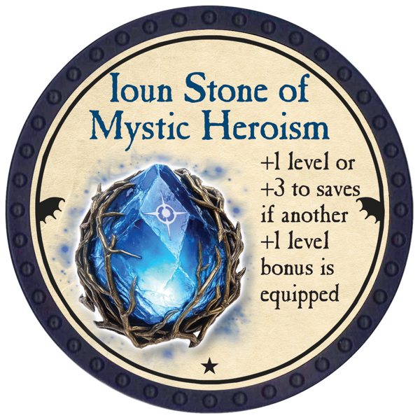 Ioun Stone of Mystic Heroism